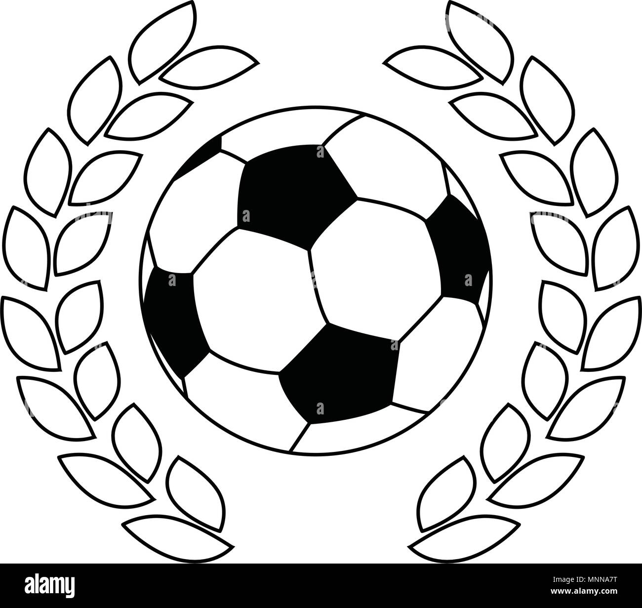 Abstract soccer object Stock Vector Image & Art - Alamy