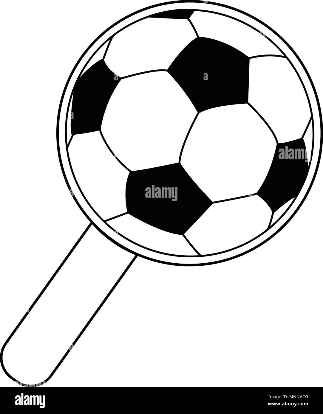 Abstract soccer object Stock Vector Image & Art - Alamy