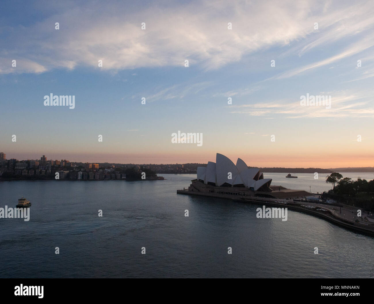 Sydney Opera House At Sunrise Stock Photo - Alamy