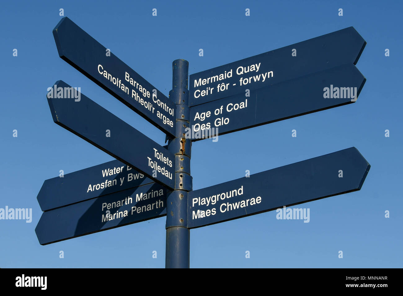 Signpost to visitor attractions hi-res stock photography and images - Alamy