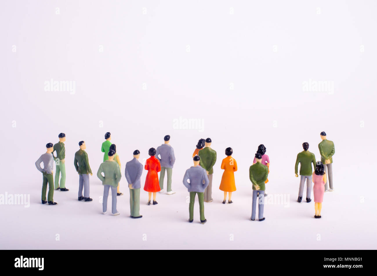People watching screen standing hi-res stock photography and images - Alamy