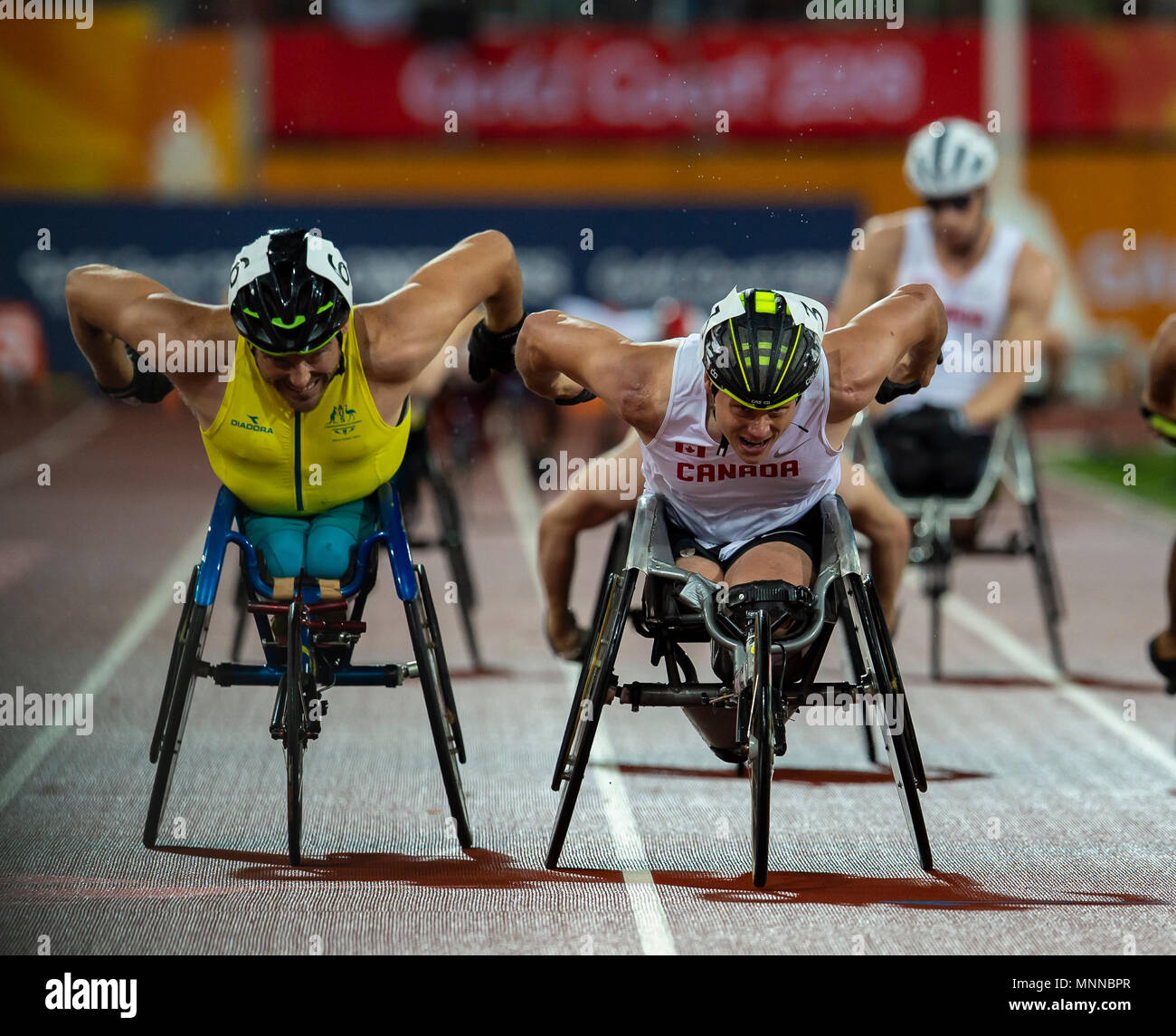 Men's 1500m T54 Race-Commonwealth Games 2018 Stock Photo - Alamy