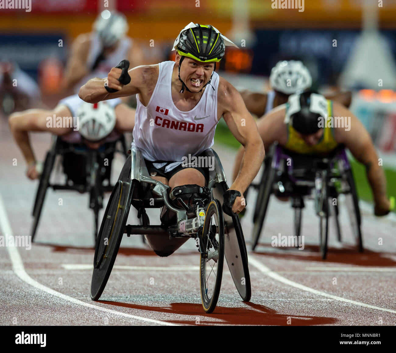 Men's 1500m T54 Race-Commonwealth Games 2018 Stock Photo - Alamy