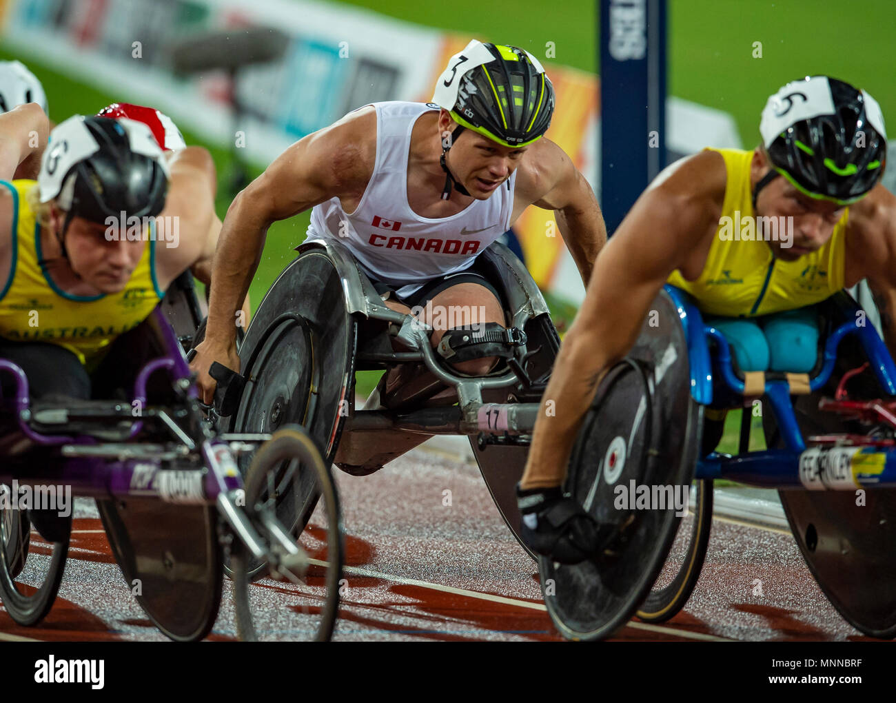 Men's 1500m T54 Race-Commonwealth Games 2018 Stock Photo - Alamy