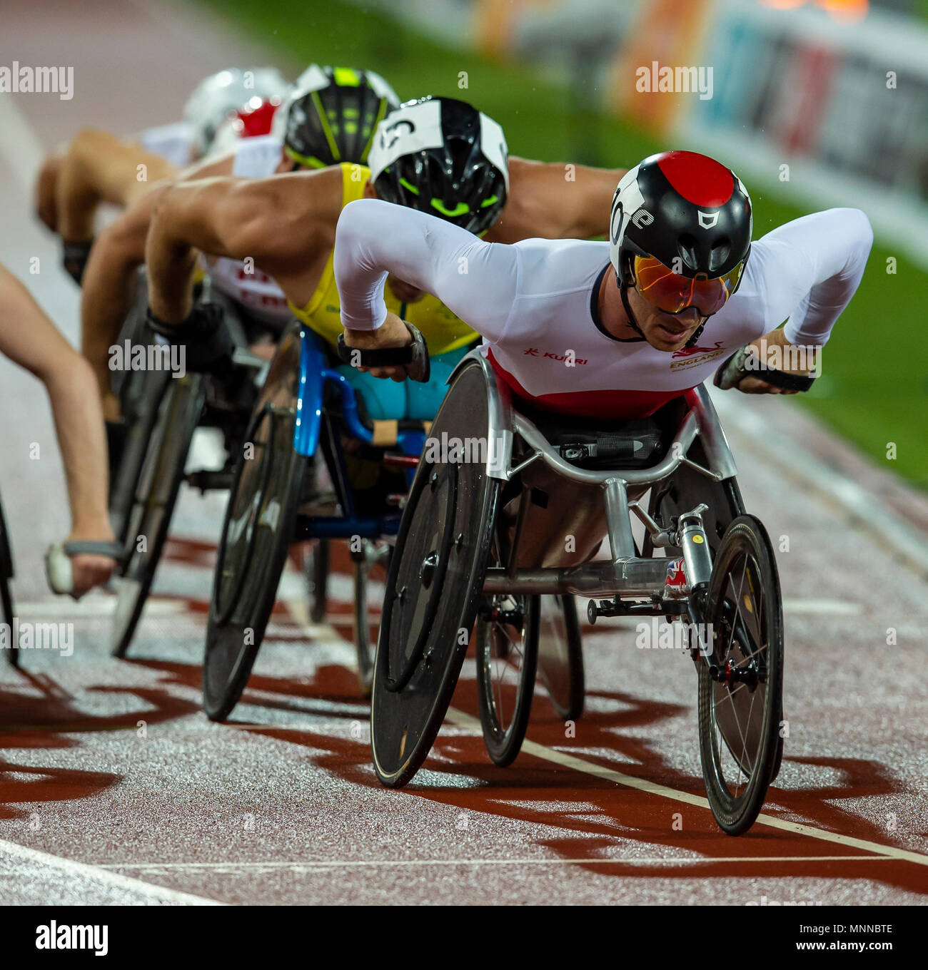 Men's 1500m T54 Race-Commonwealth Games 2018 Stock Photo - Alamy