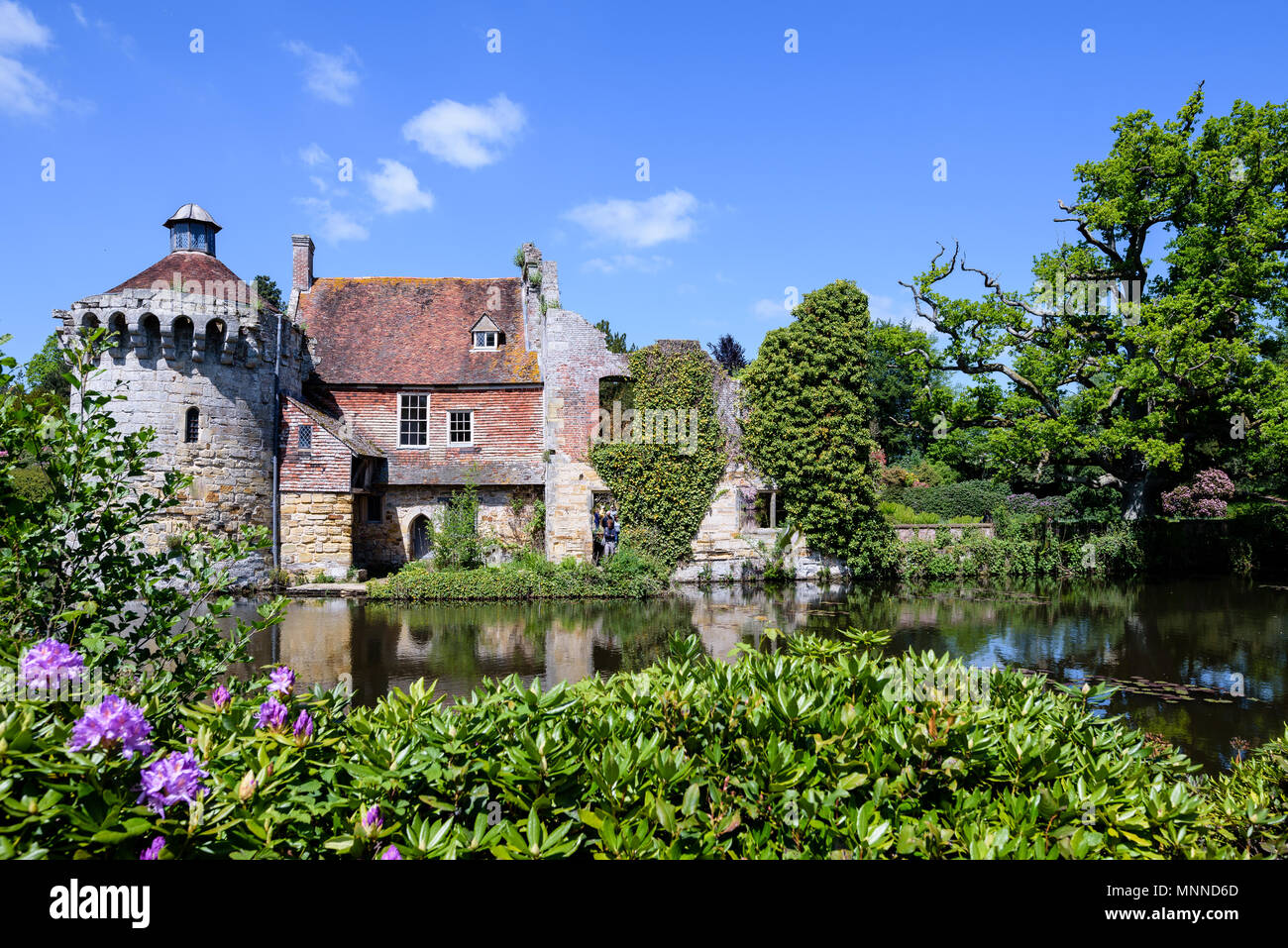 Scotney Castle, Lamberhurst Kent Stock Photo - Alamy