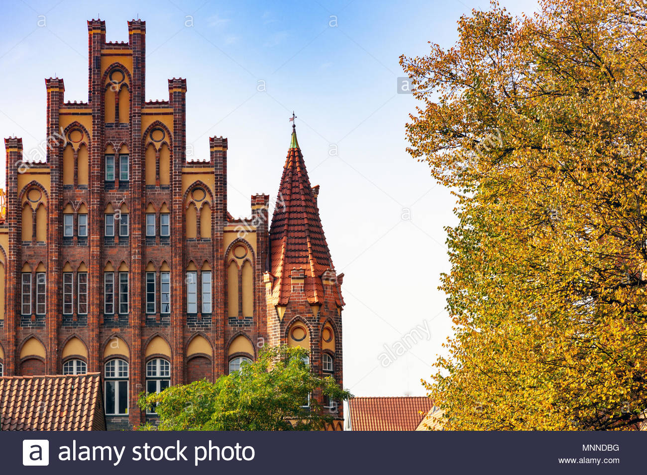 Brick Gothic Architecture Stock Photos & Brick Gothic Architecture ...