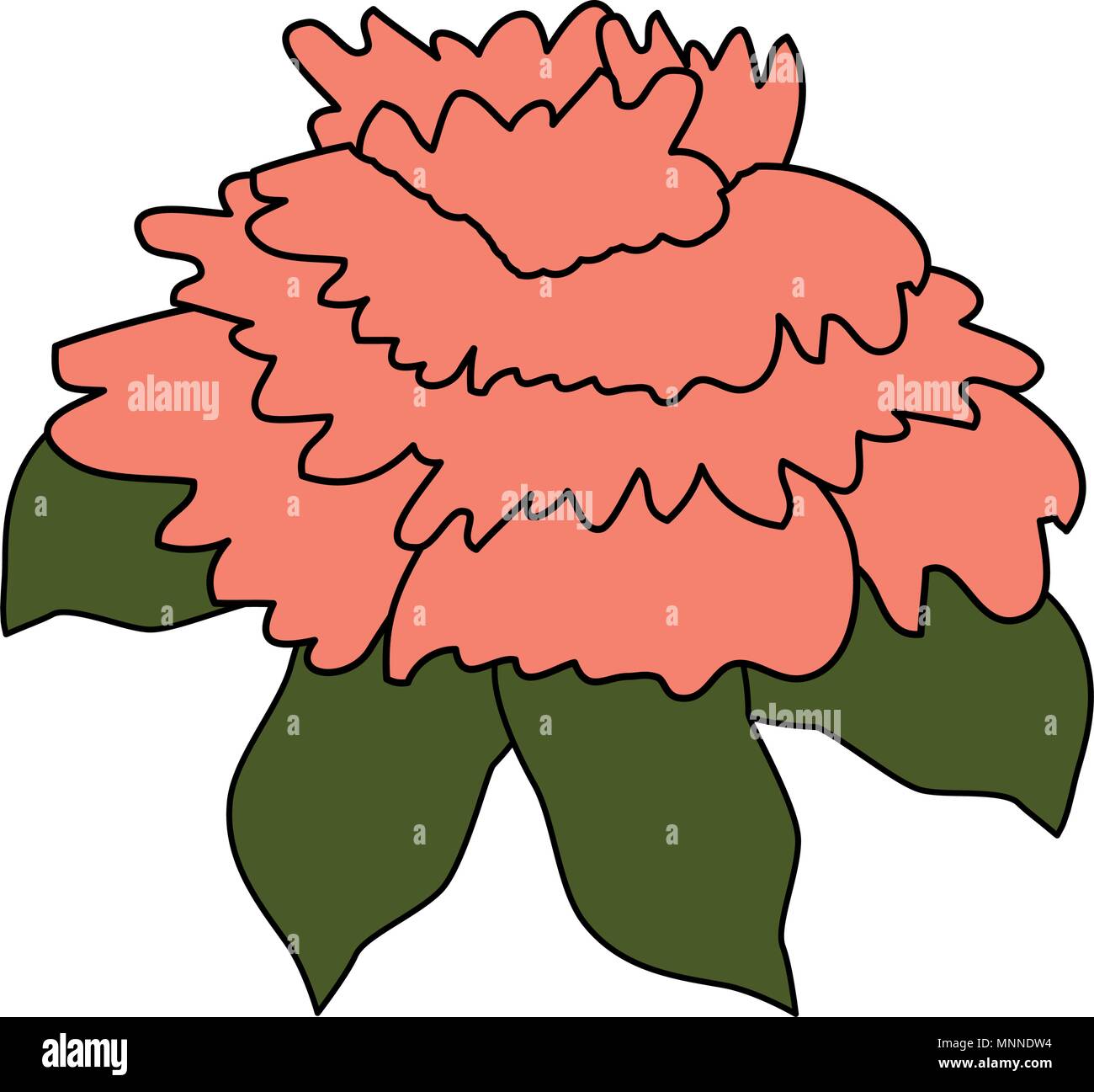 beautiful flower garden icon Stock Vector Image & Art - Alamy