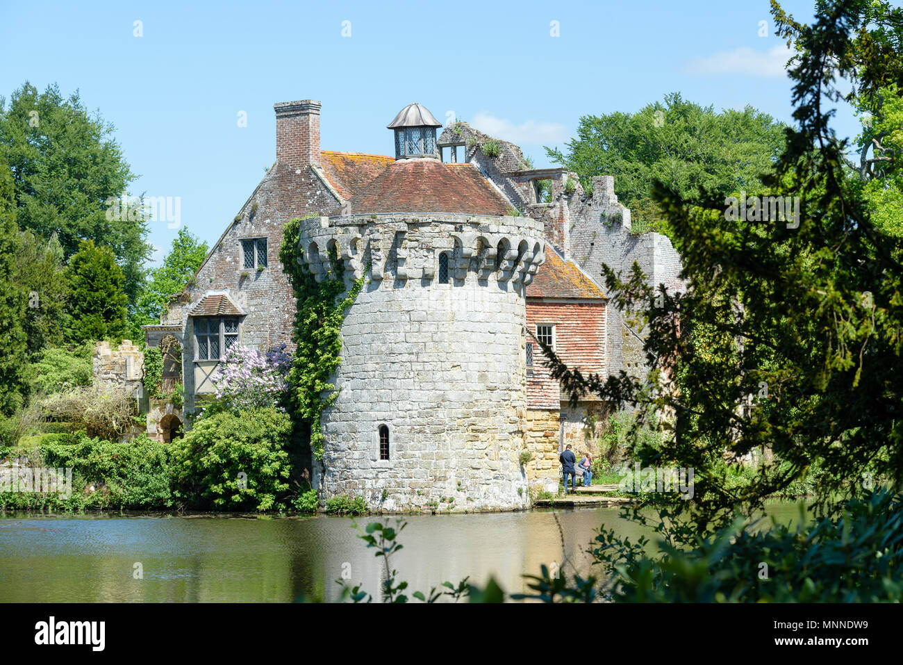 Scotney Castle, Lamberhurst Kent Stock Photo - Alamy
