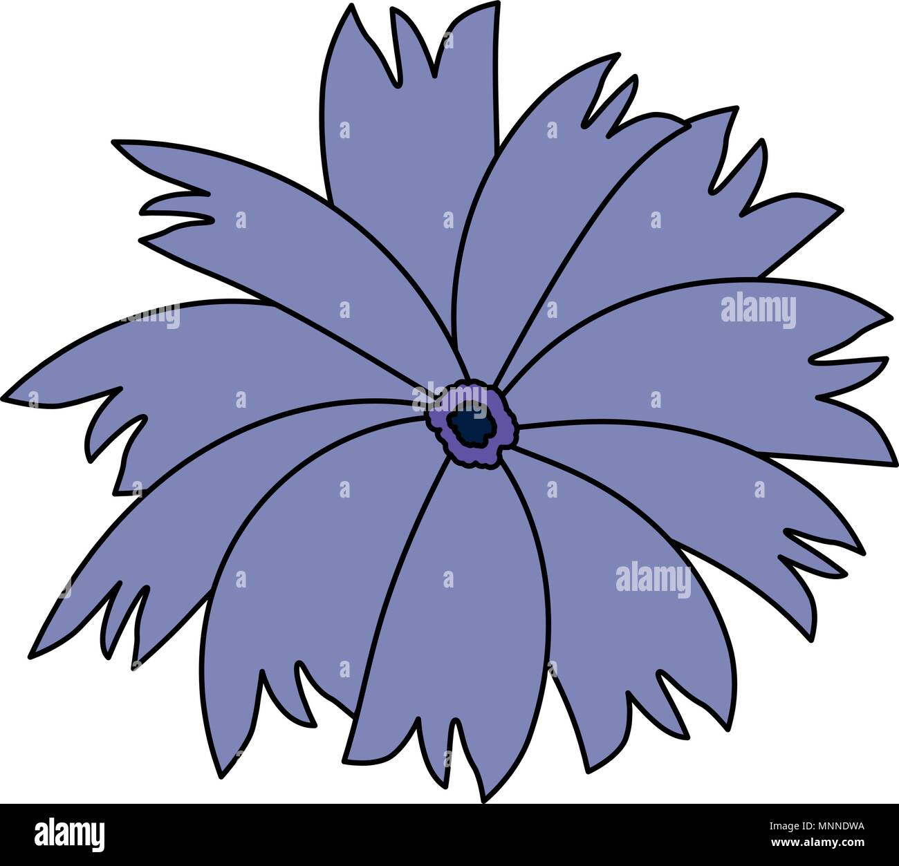 beautiful flower garden icon Stock Vector Image & Art - Alamy