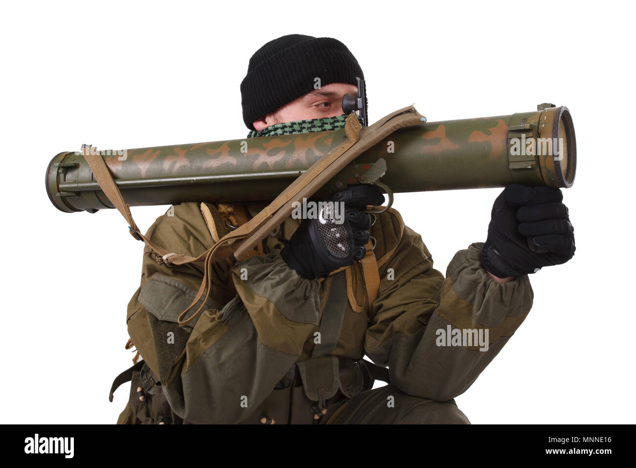 Hand holding assault rifle isolated hi-res stock photography and images ...