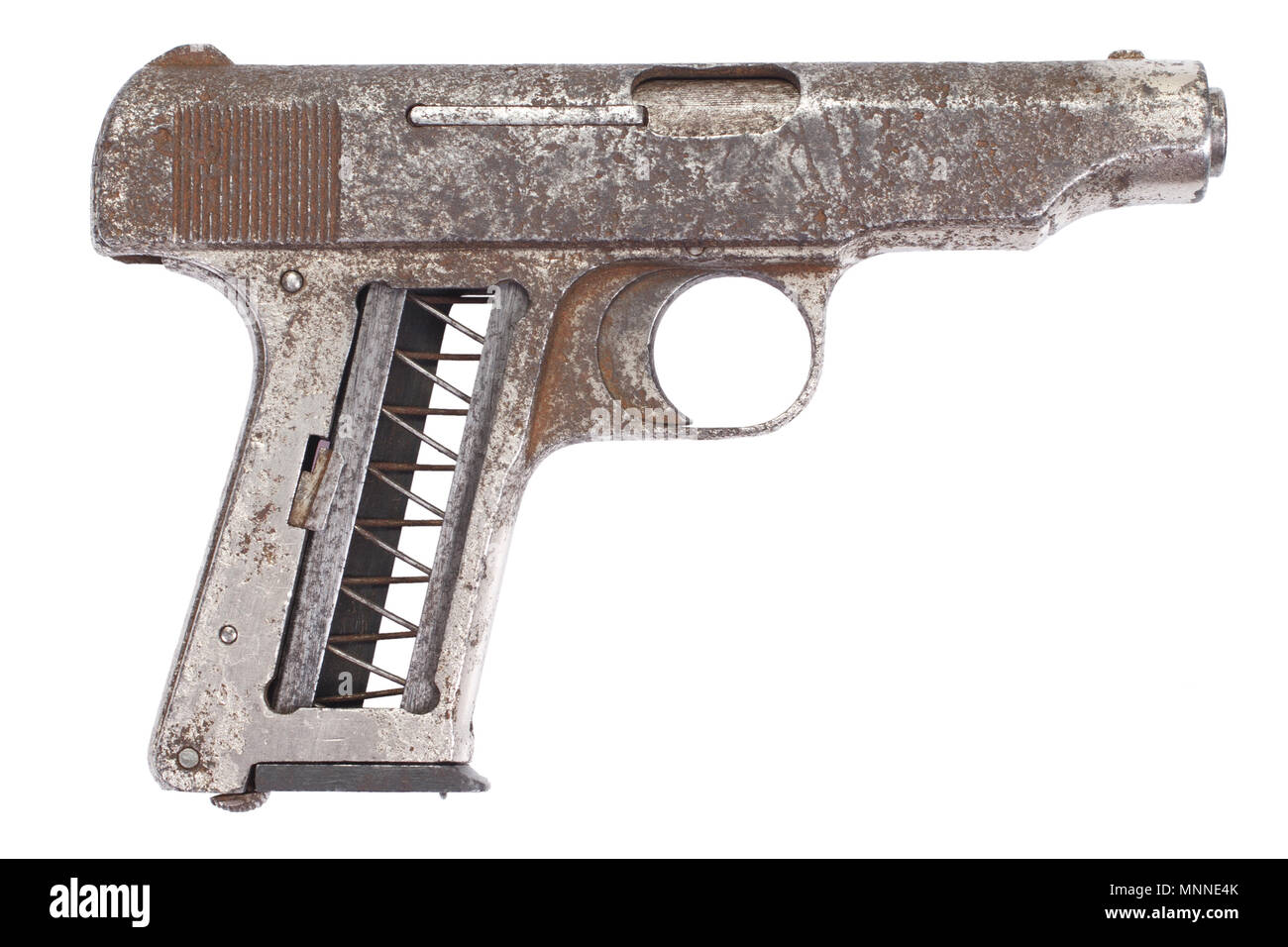 Hand guns old and new hi-res stock photography and images - Alamy