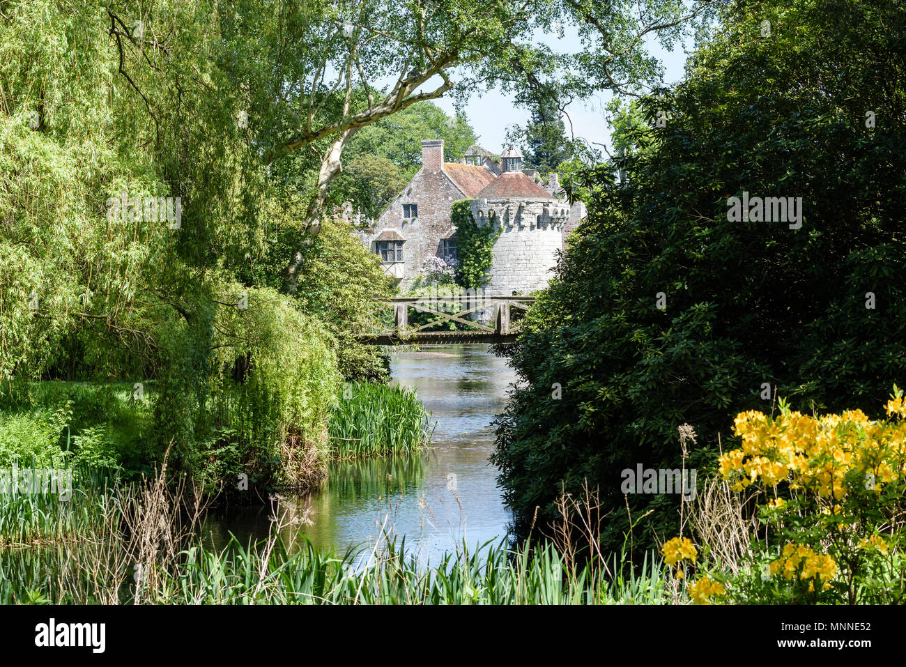 Scotney Castle, Lamberhurst Kent Stock Photo - Alamy
