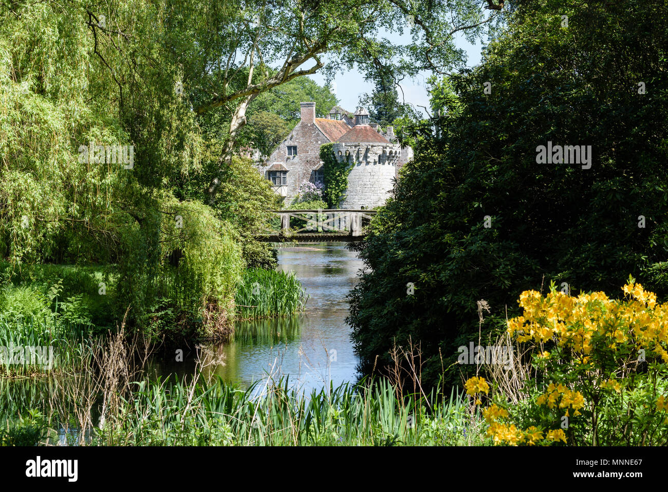 Scotney Castle, Lamberhurst Kent Stock Photo - Alamy