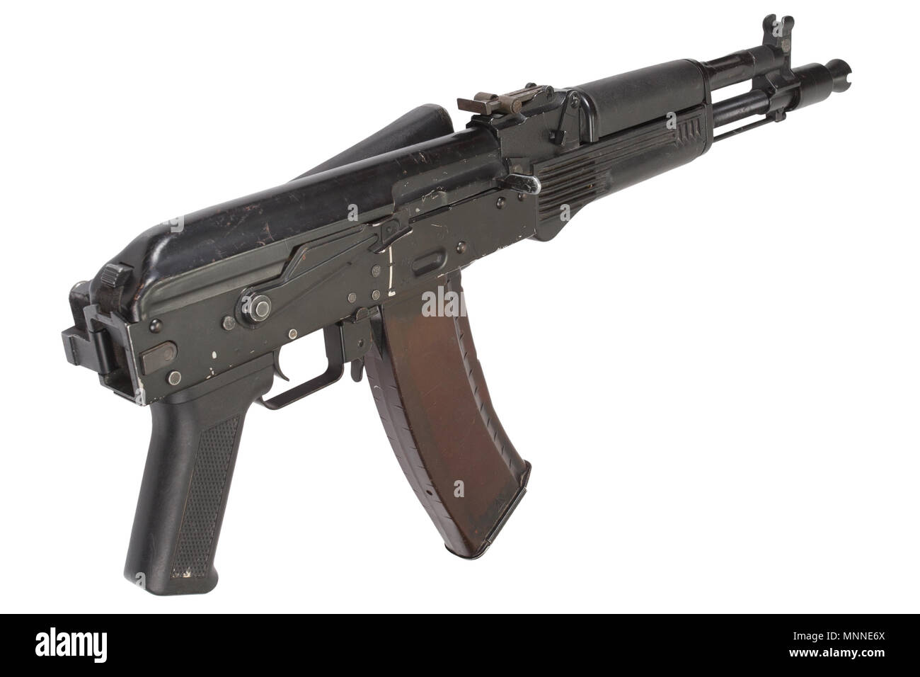 Modern ak assault rifle Cut Out Stock Images & Pictures - Alamy
