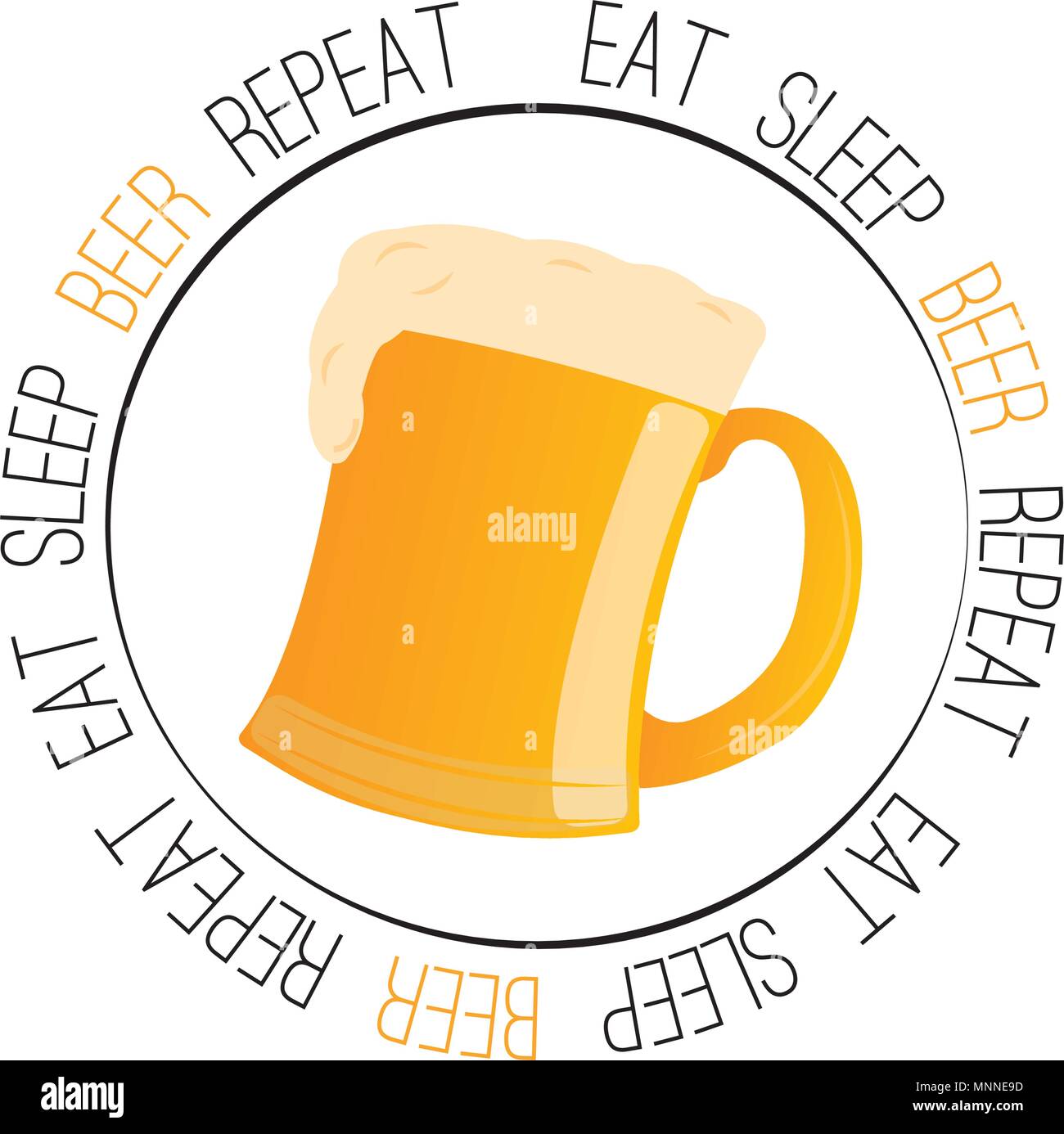 Abstract beer label Stock Vector Image & Art - Alamy