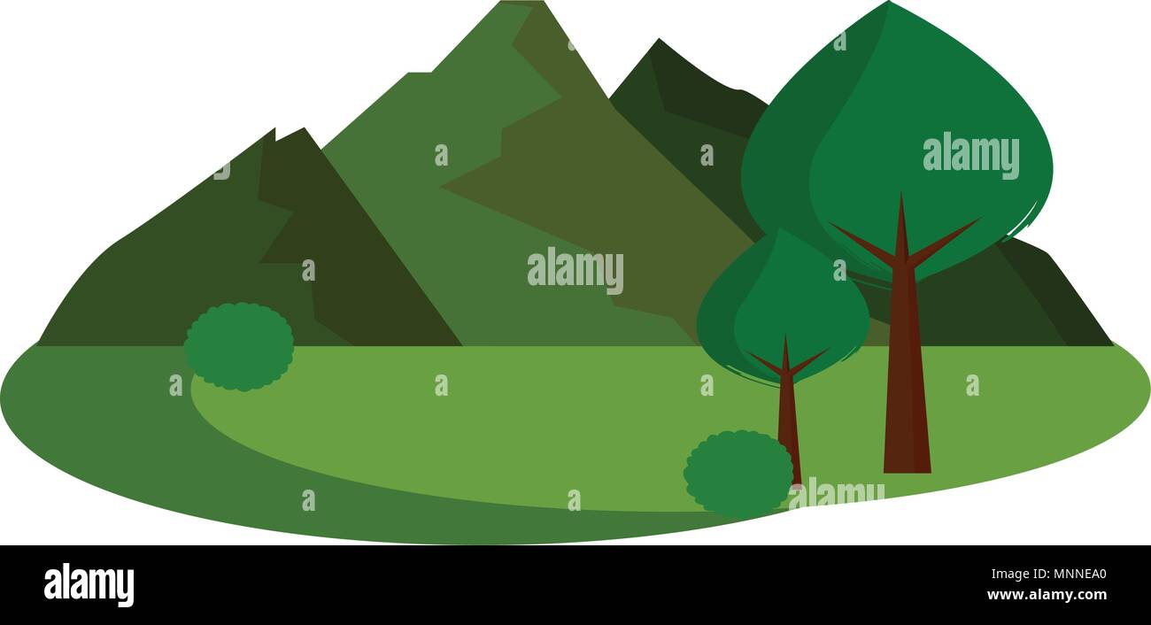 abstract cute landscape Stock Vector Image & Art - Alamy