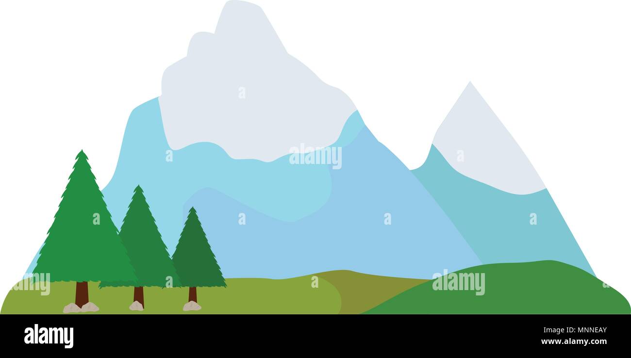 abstract cute landscape Stock Vector Image & Art - Alamy