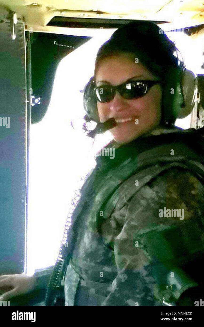 U.S. Army Reserve Sgt. Maribel Cano-Meraz, pauses for a photo during a ...