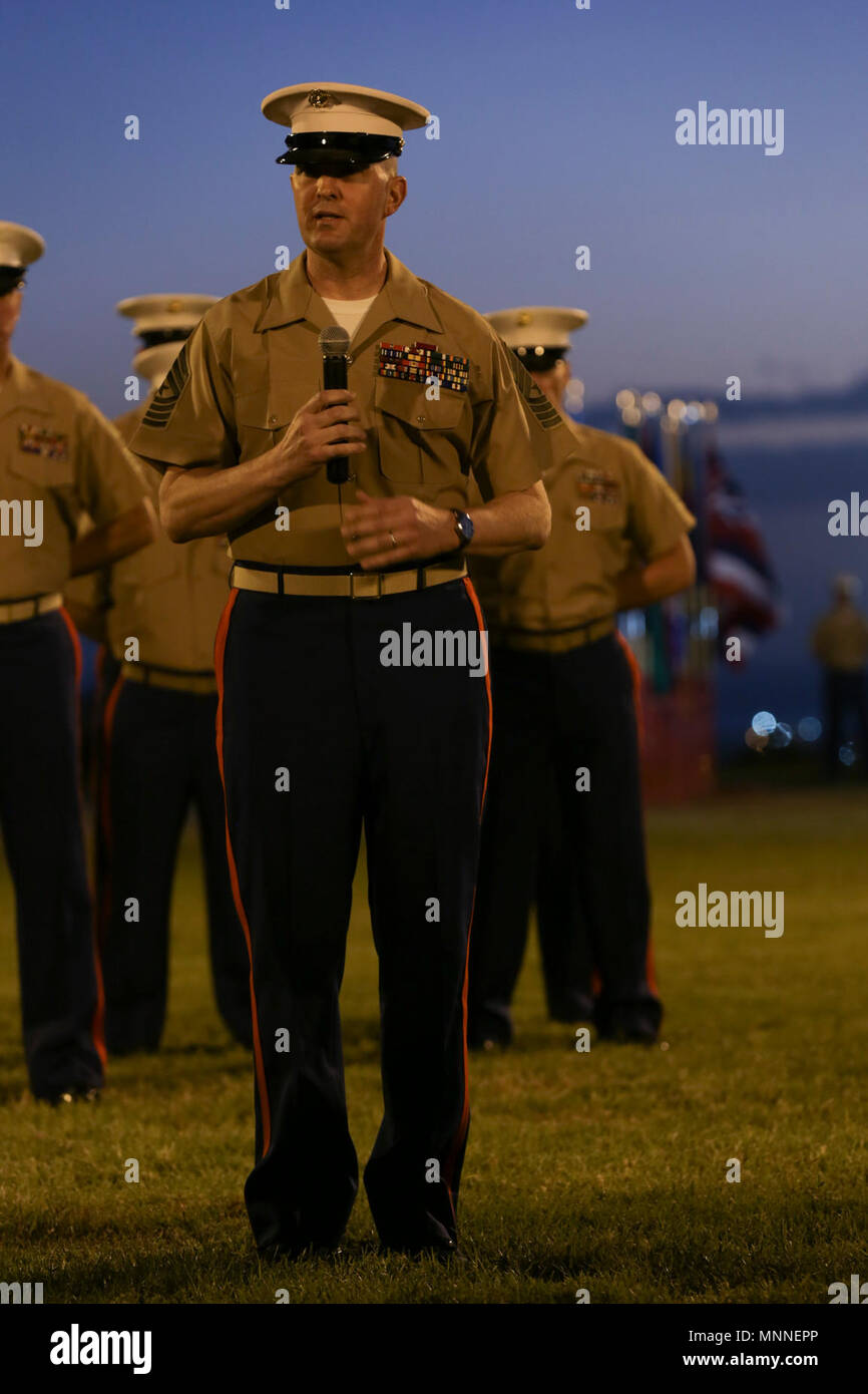 U.S. Marine Corps Sgt. Maj. Robert K. Williamson, U.S. Marine Corps ...