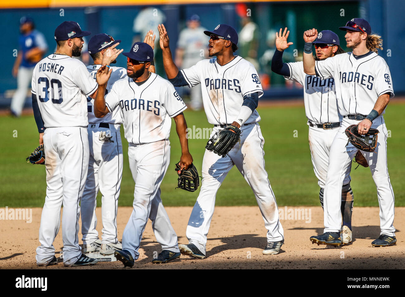 Eric Hosmer, Jose Pirela, Franchy Cordero, Travis Jankowski, Freddy ...