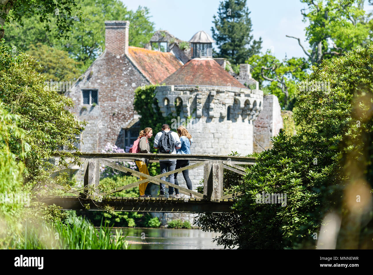 Scotney Castle, Lamberhurst Kent Stock Photo - Alamy