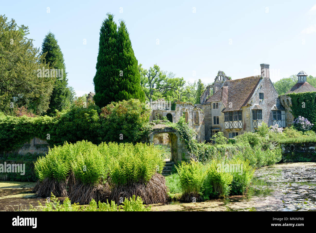 Scotney Castle, Lamberhurst Kent Stock Photo - Alamy