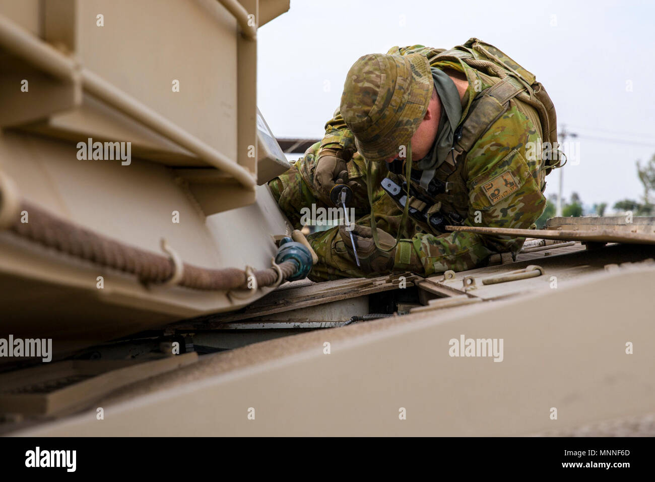 Australian abrams tank hi-res stock photography and images - Alamy