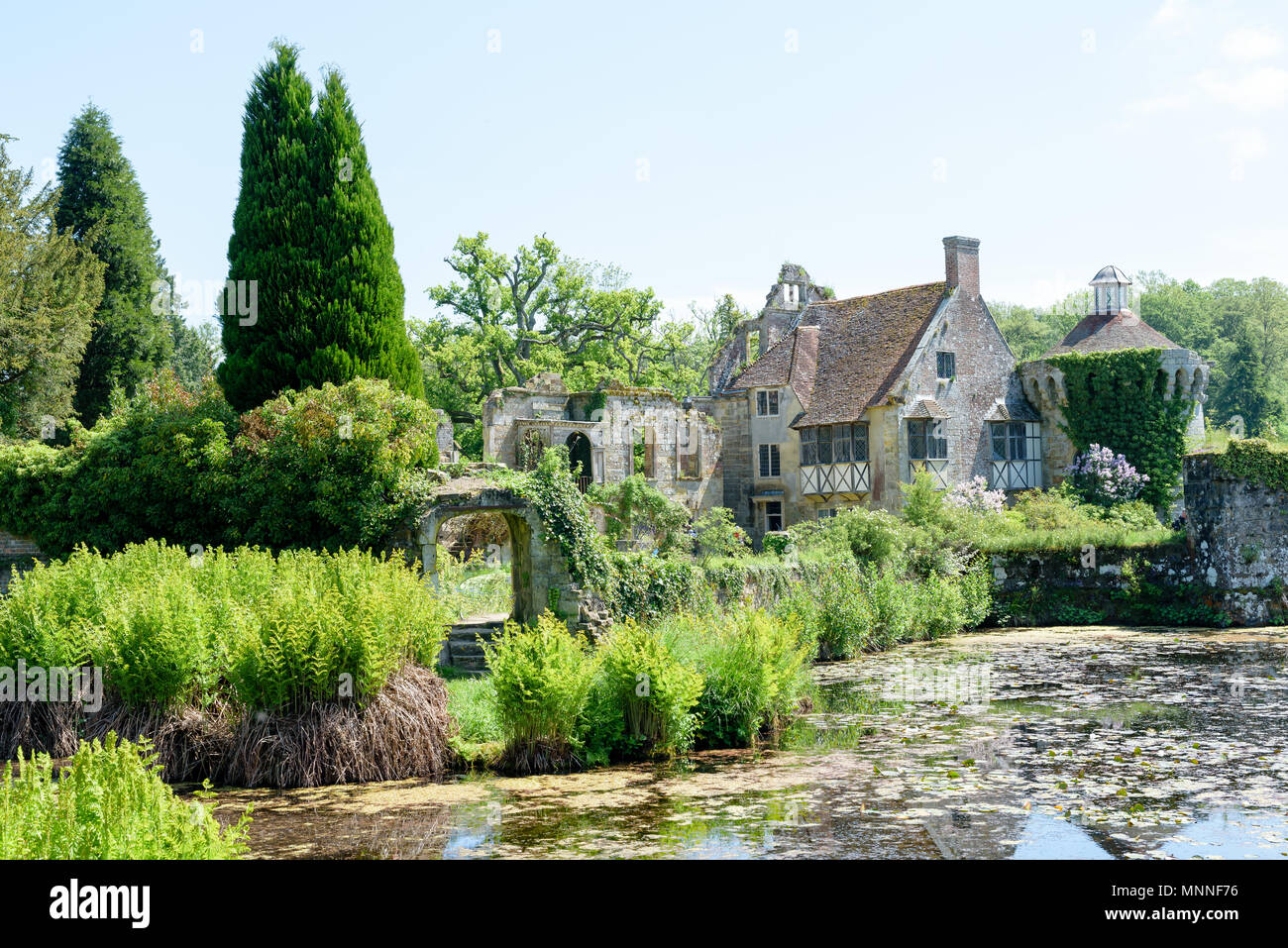 Scotney Castle, Lamberhurst Kent Stock Photo - Alamy
