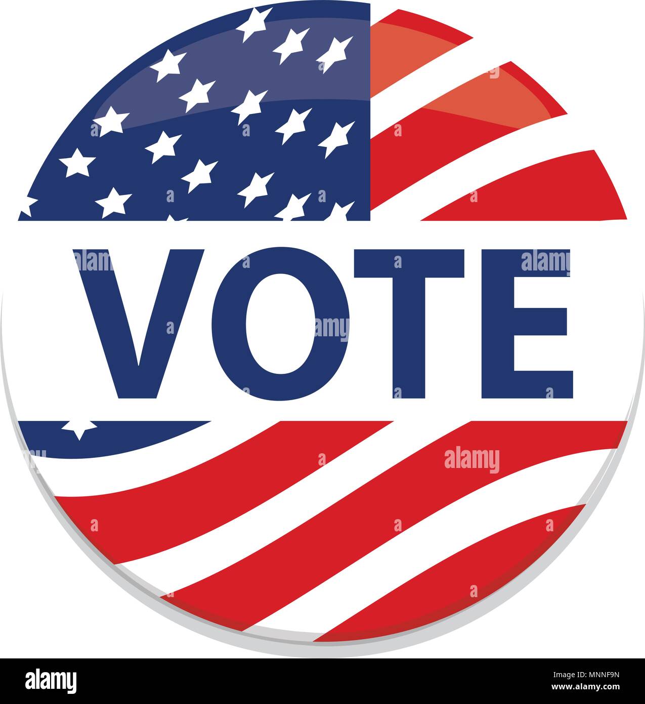 Election day label Stock Vector Image & Art - Alamy