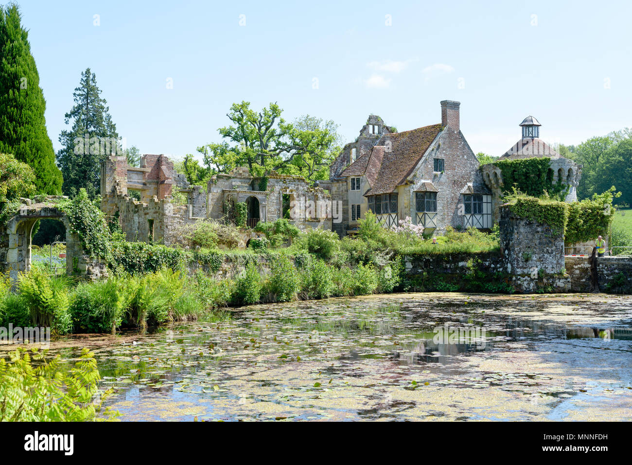 Scotney Castle, Lamberhurst Kent Stock Photo - Alamy