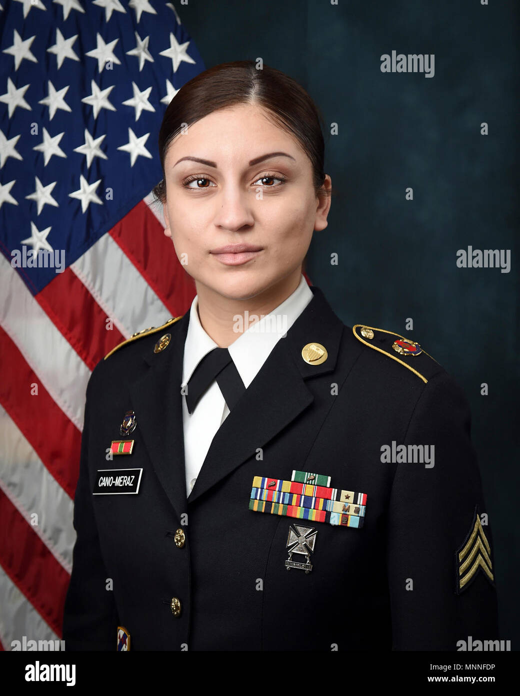 U.S. Army Reserve Sgt. Maribel Cano-Meraz is a first-generation born U ...