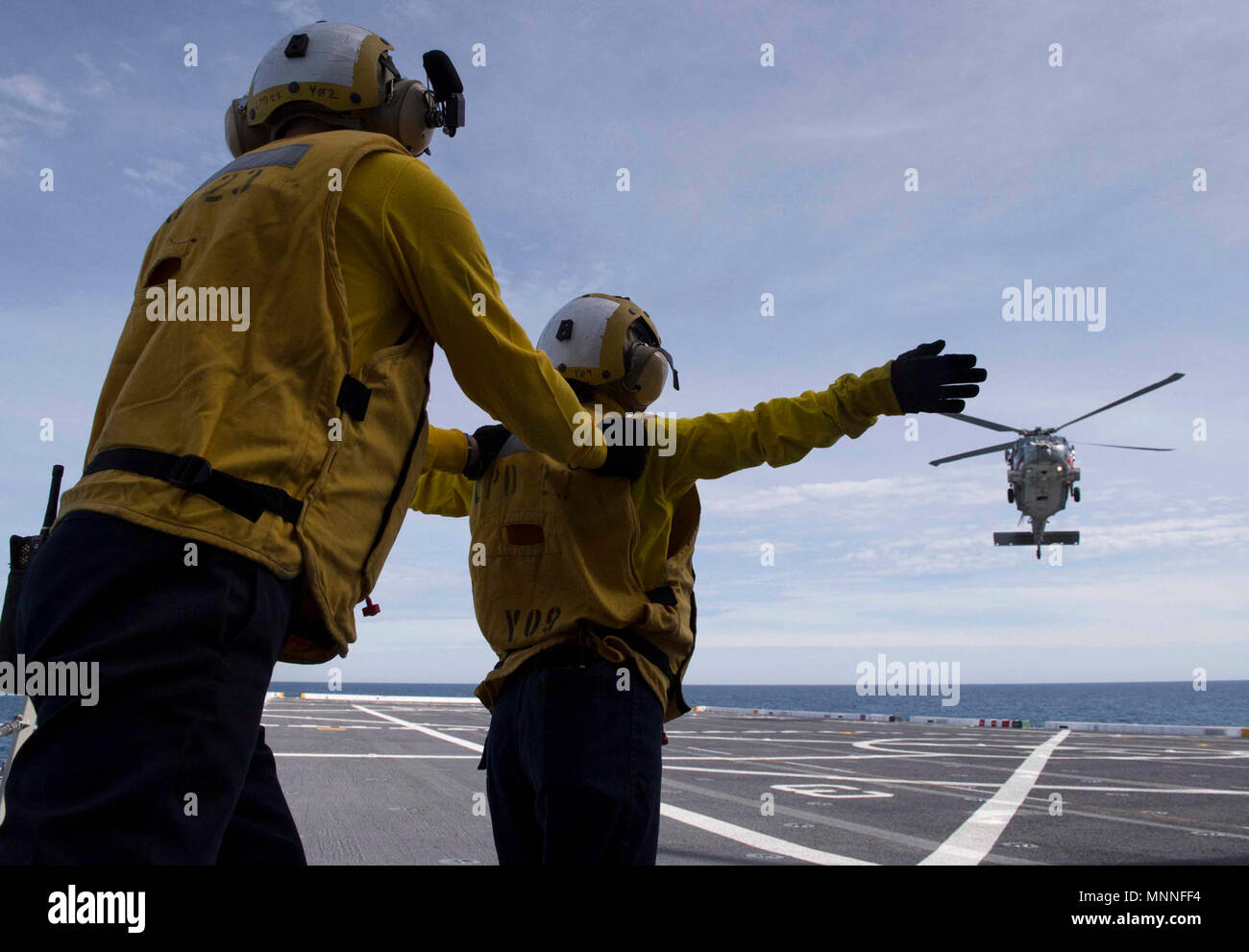 PACIFIC OCEAN (March 8, 2018) Aviation Support Equipment Technician 2nd ...