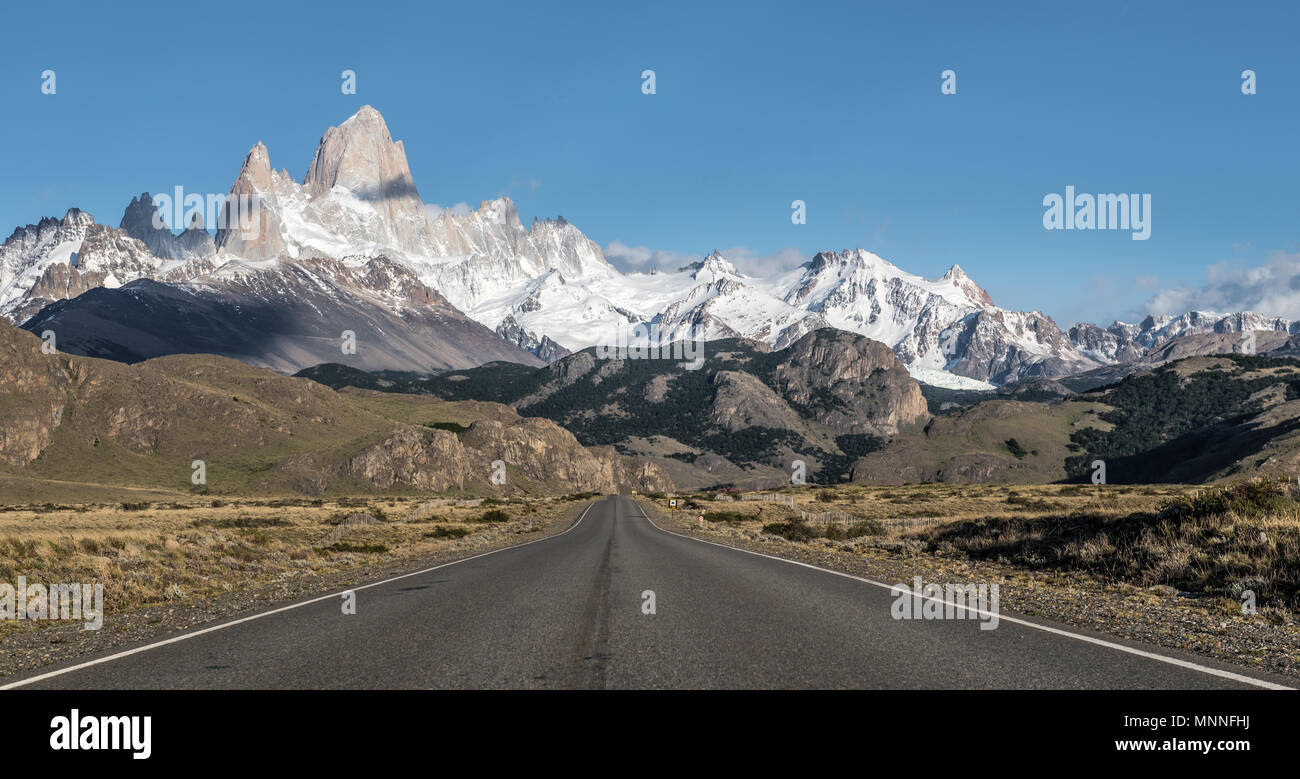 Patagonia big mountains hi-res stock photography and images - Alamy