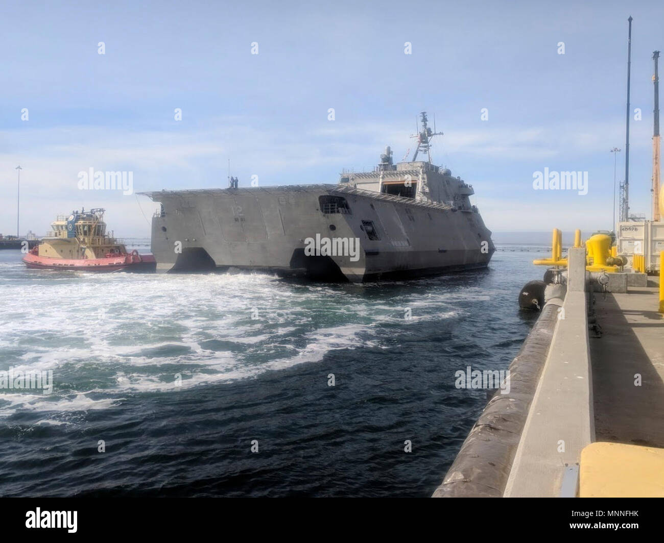 SAN DIEGO (Mar. 9, 2018) The littoral combat ship USS Omaha (LCS 12 ...