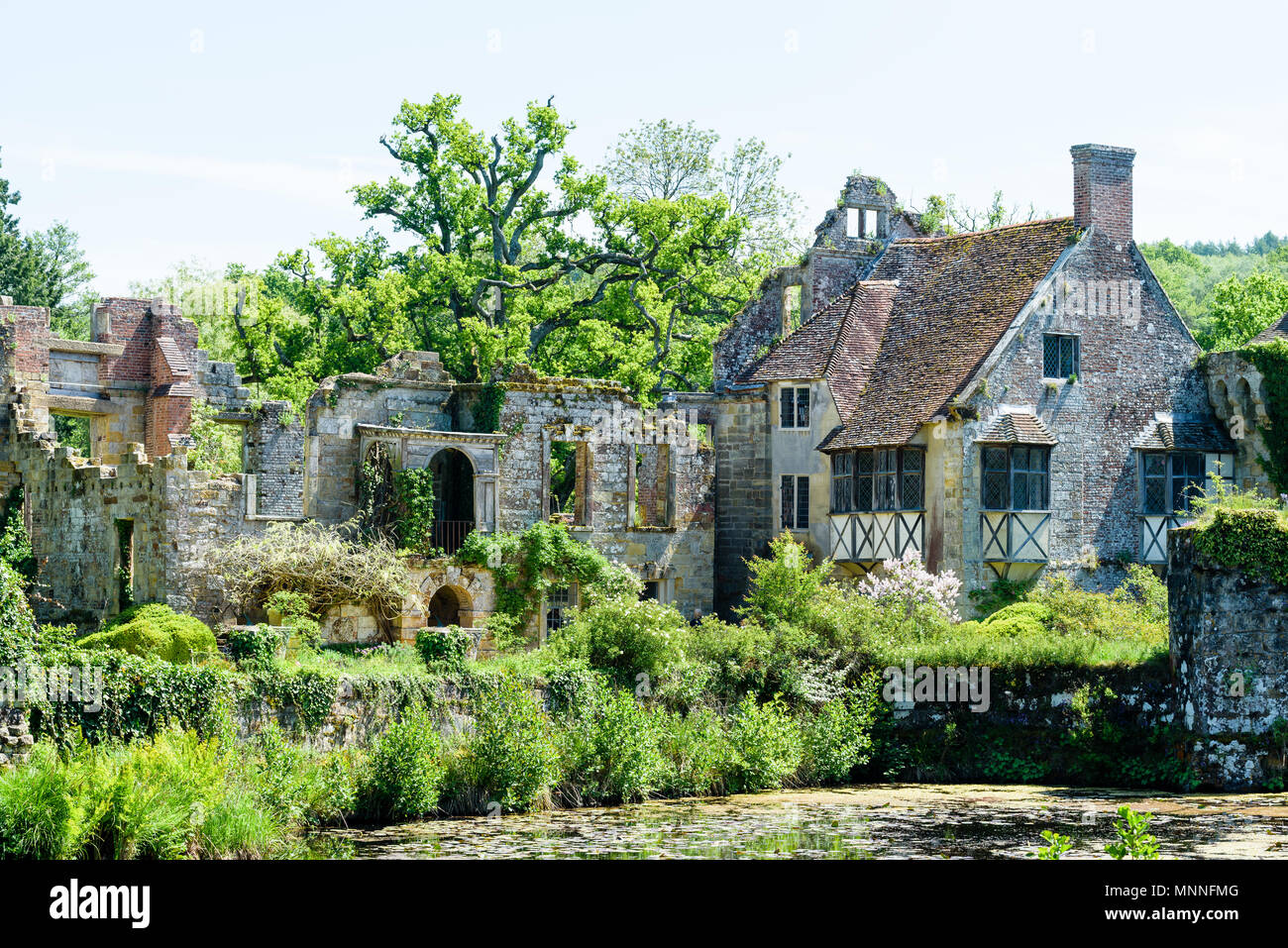 Scotney Castle, Lamberhurst Kent Stock Photo - Alamy