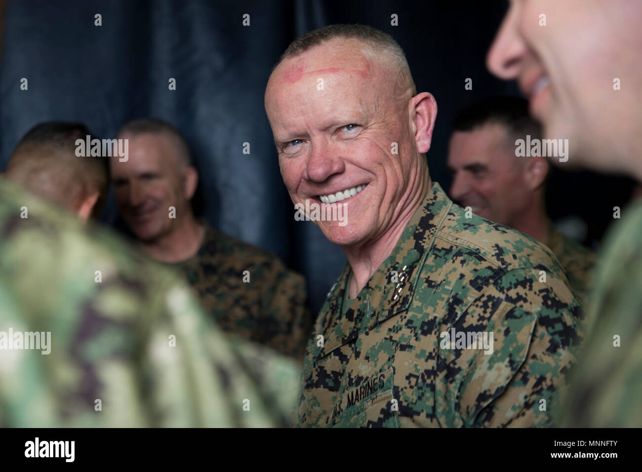 The III Marine Expeditionary Force Commanding General Lt. Gen. Lawrence ...