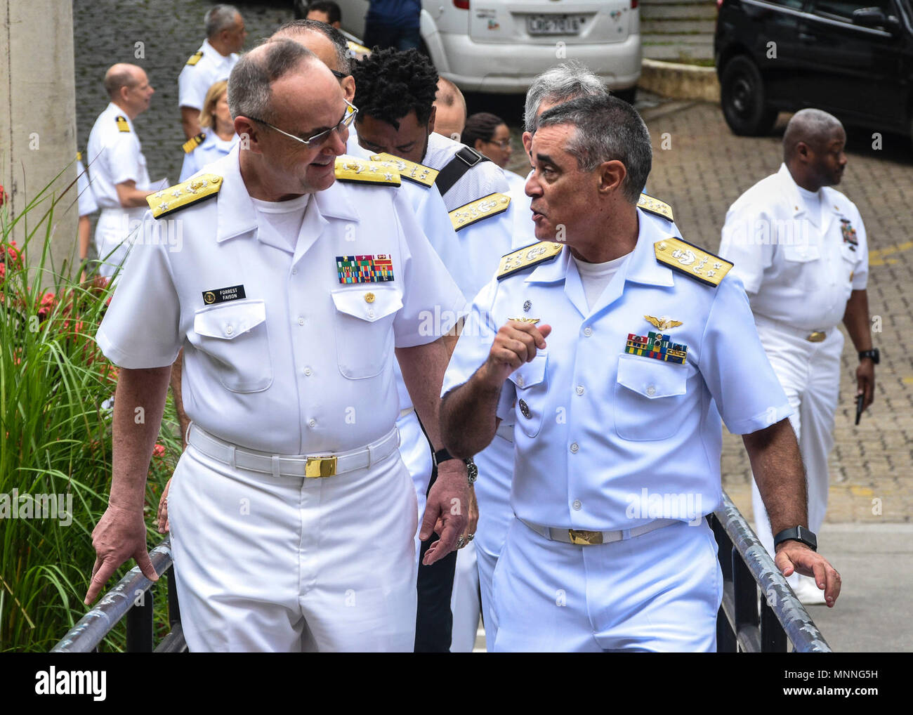 Vice Adm. Forrest Faison, Navy surgeon general and chief, U.S. Navy ...
