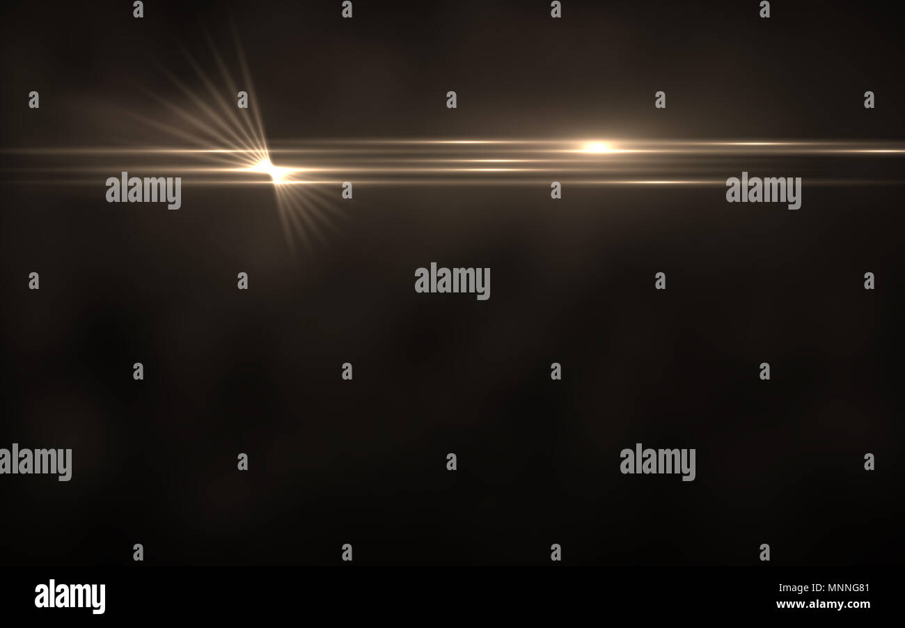 Abstract image of lighting flare.Abstract sun burst with digital lens ...