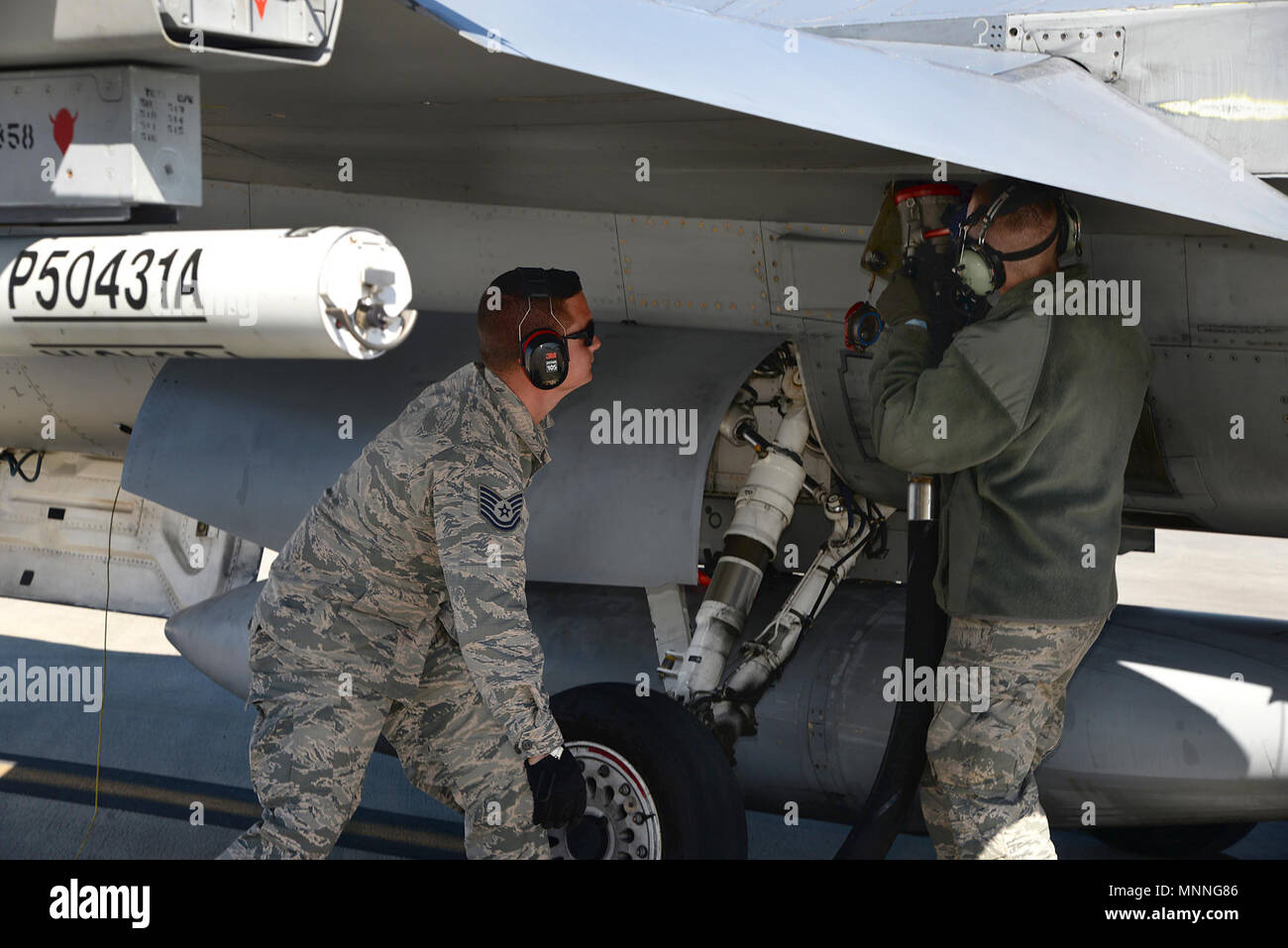 U.S. Air Force Tech. Sgt. Charles A. Zingrone Jr., an NCO in charge of ...