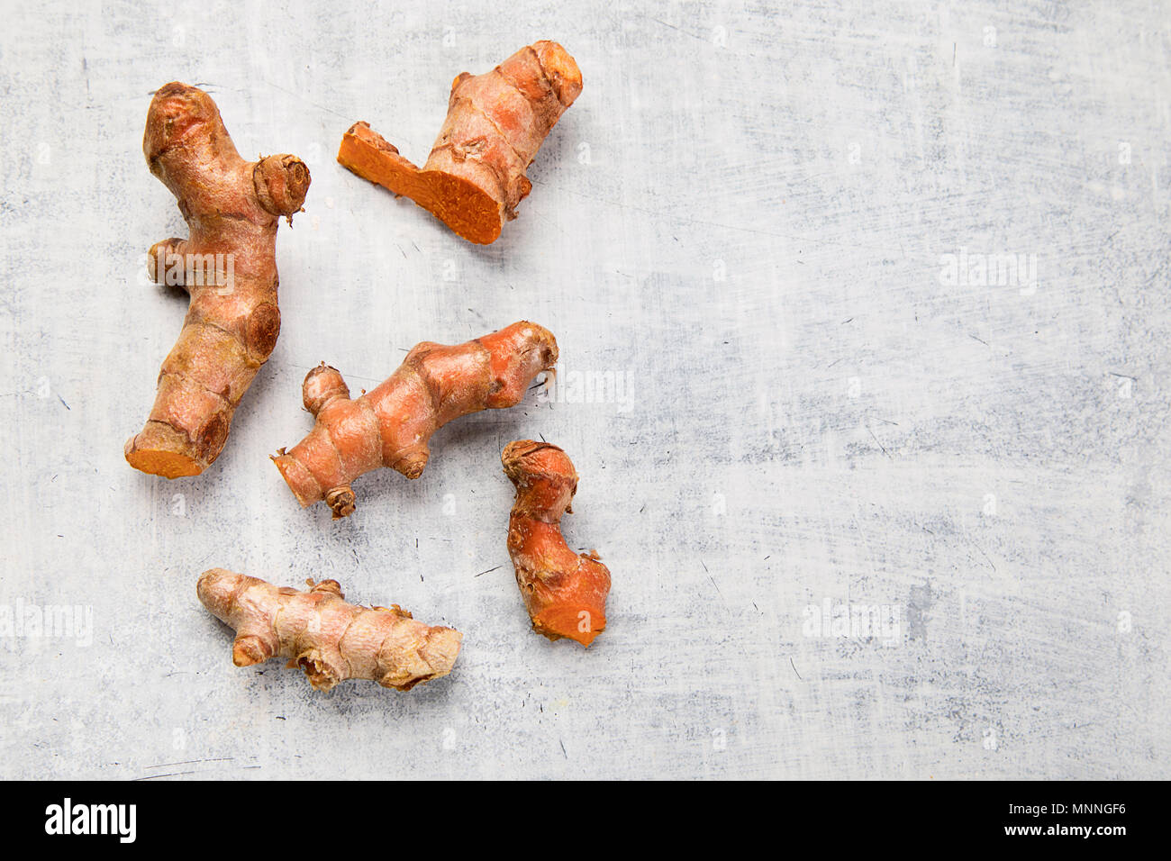 Turmeric (curcuma). Indian oriental spice Stock Photo - Alamy