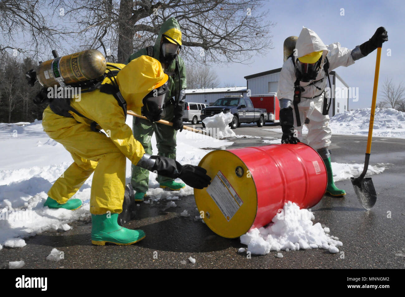 Aircraft handling officers hi-res stock photography and images - Alamy