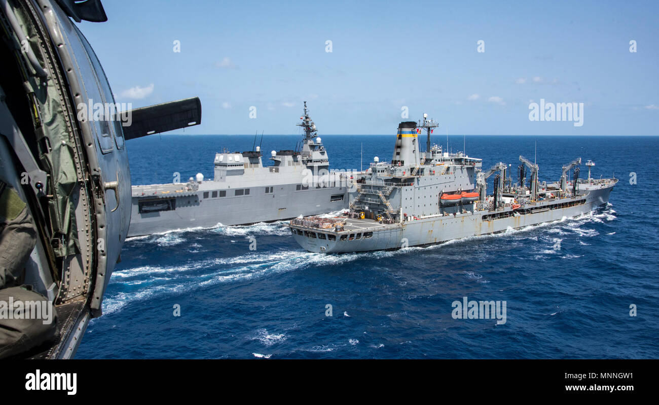 PACIFIC OCEAN (March 14, 2018) Henry J. Kaiser-class fleet ...