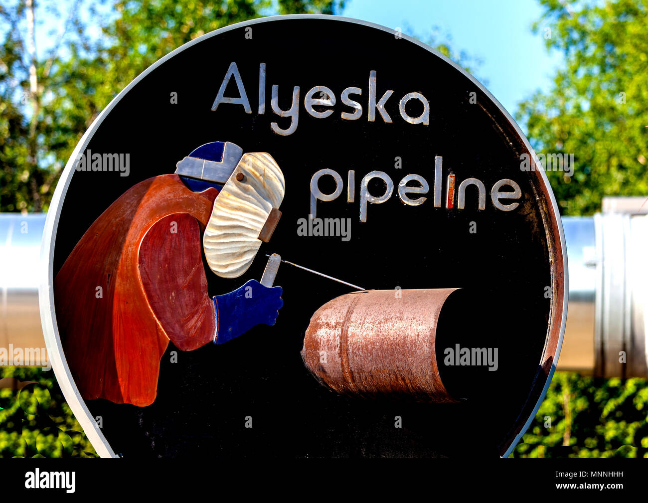 Crude oil pipeline hi-res stock photography and images - Alamy