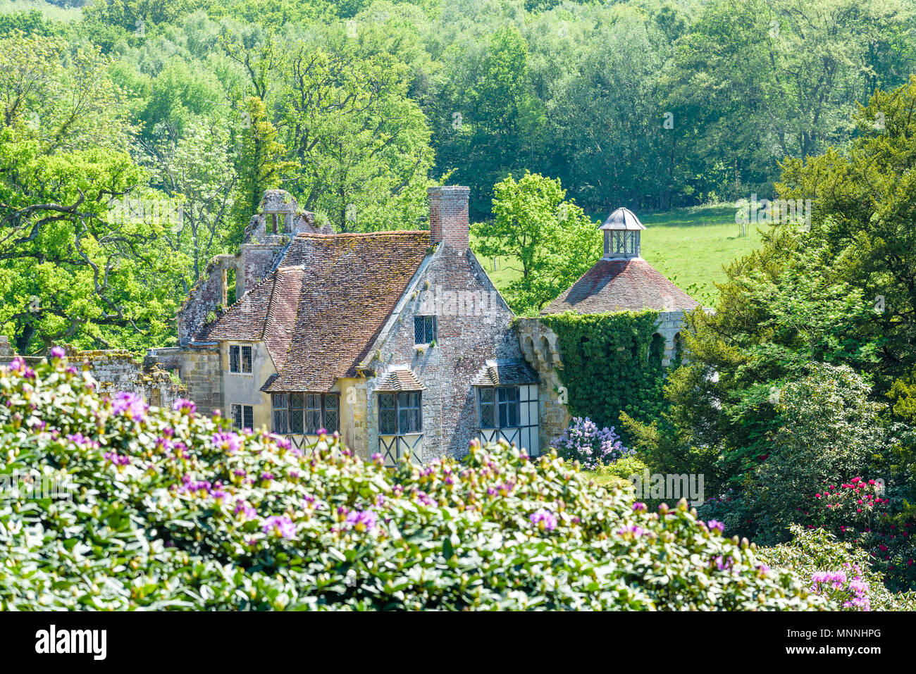 Scotney Castle, Lamberhurst Kent Stock Photo - Alamy