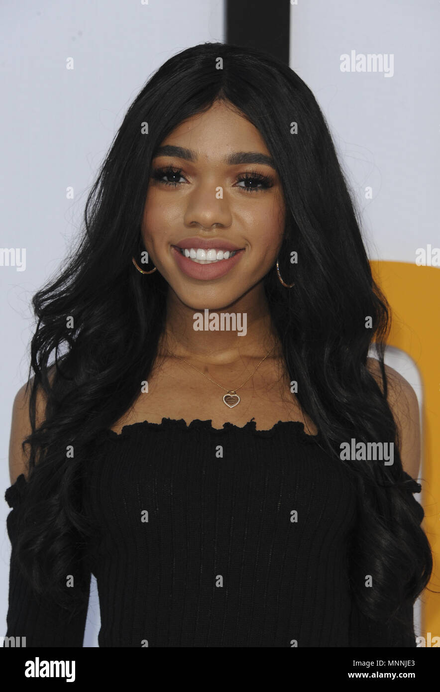 Film Premiere of I Feel Pretty Featuring: Teola Dunn Where: Los Angeles ...