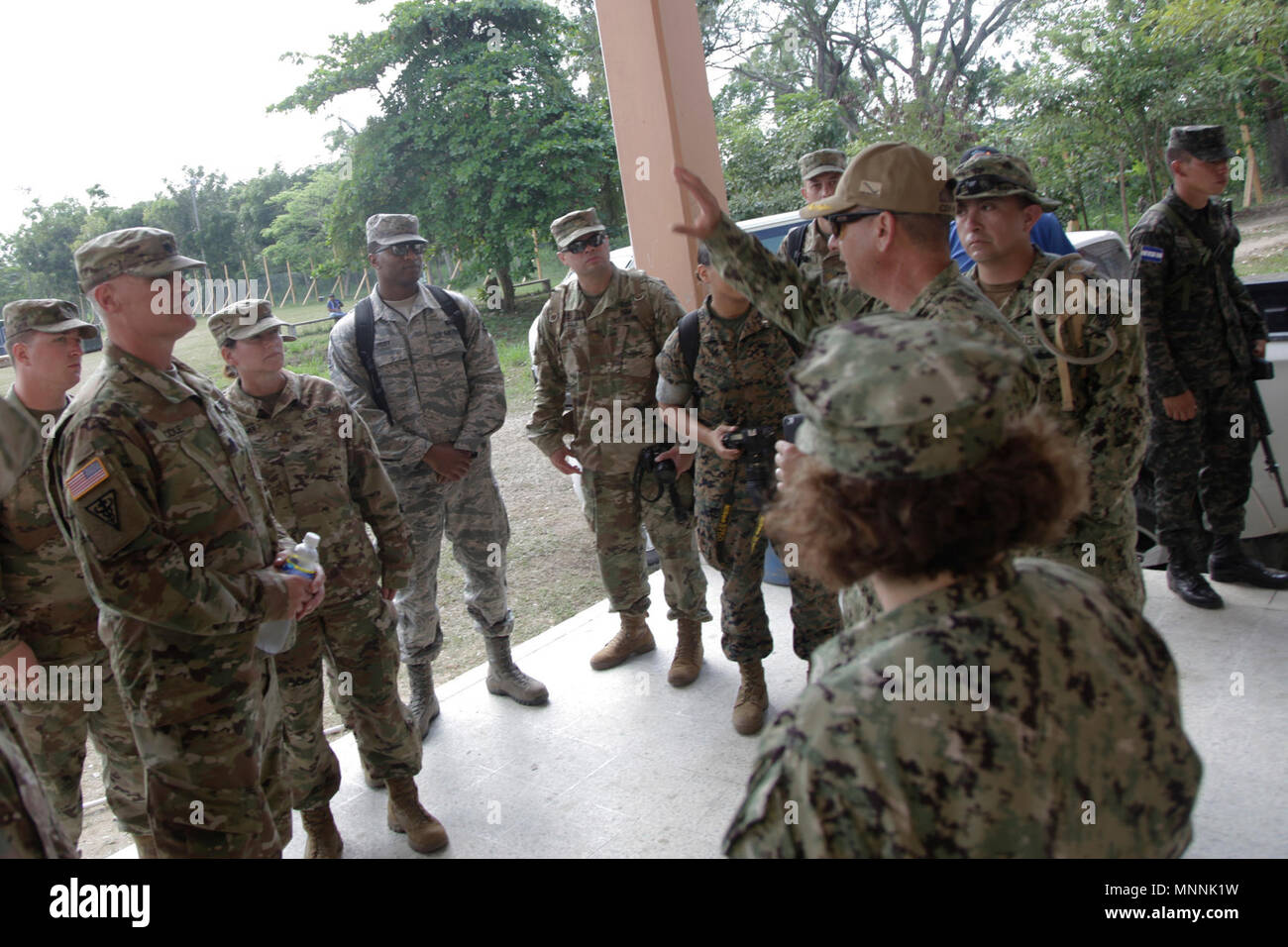 PUERTO CORTES, HONDURAS. (Mar. 16, 2018) Capt. Angel Cruz, Commodore of ...