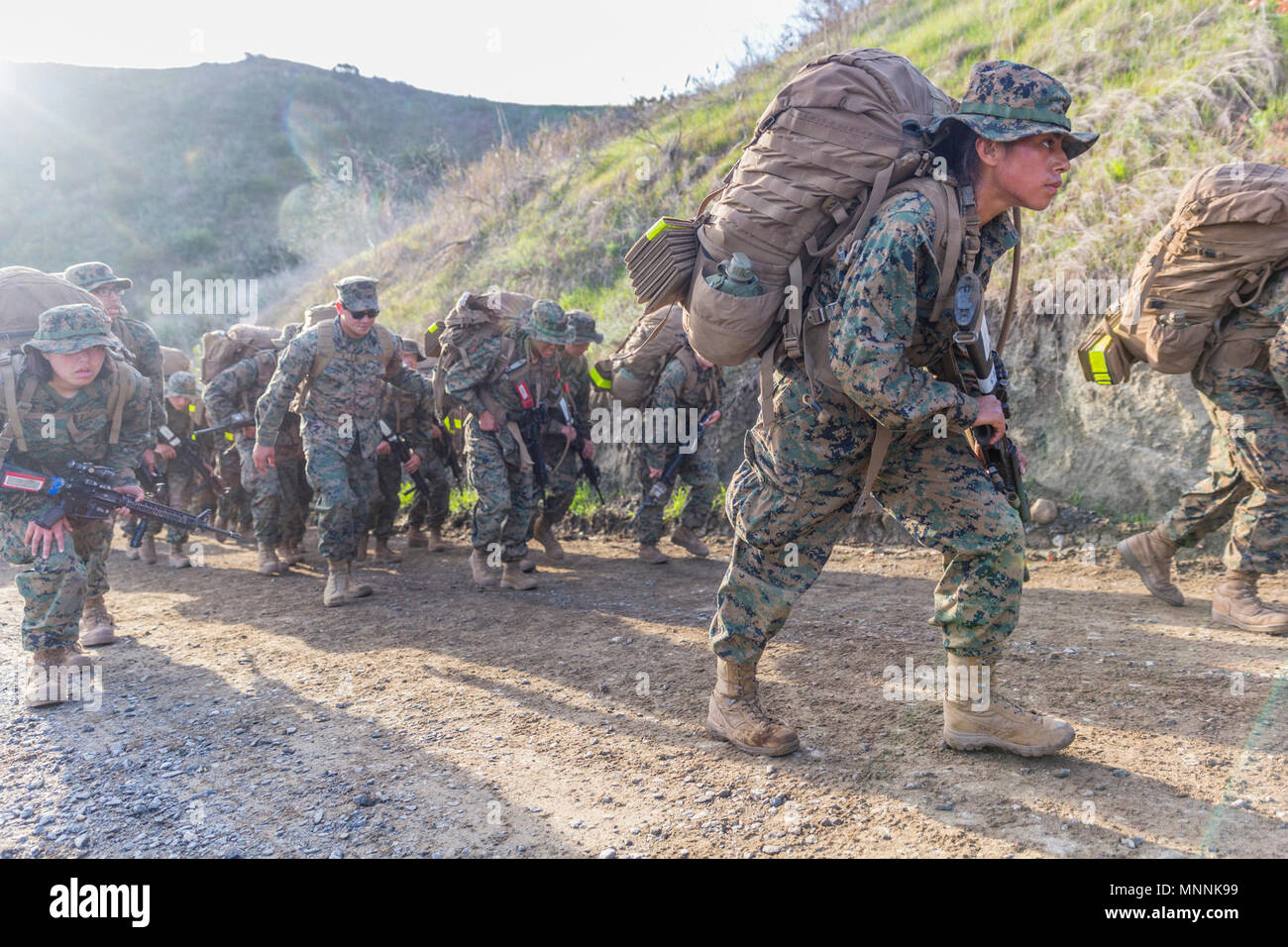 Combat conditioning hike hi-res stock photography and images - Alamy