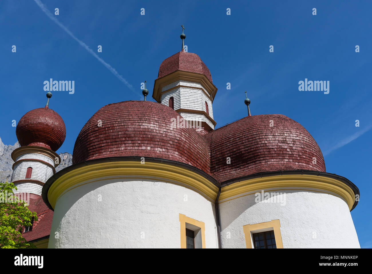 St. Bartholomew's Church at the Konigssee, Berchtesgaden, Bavaria ...