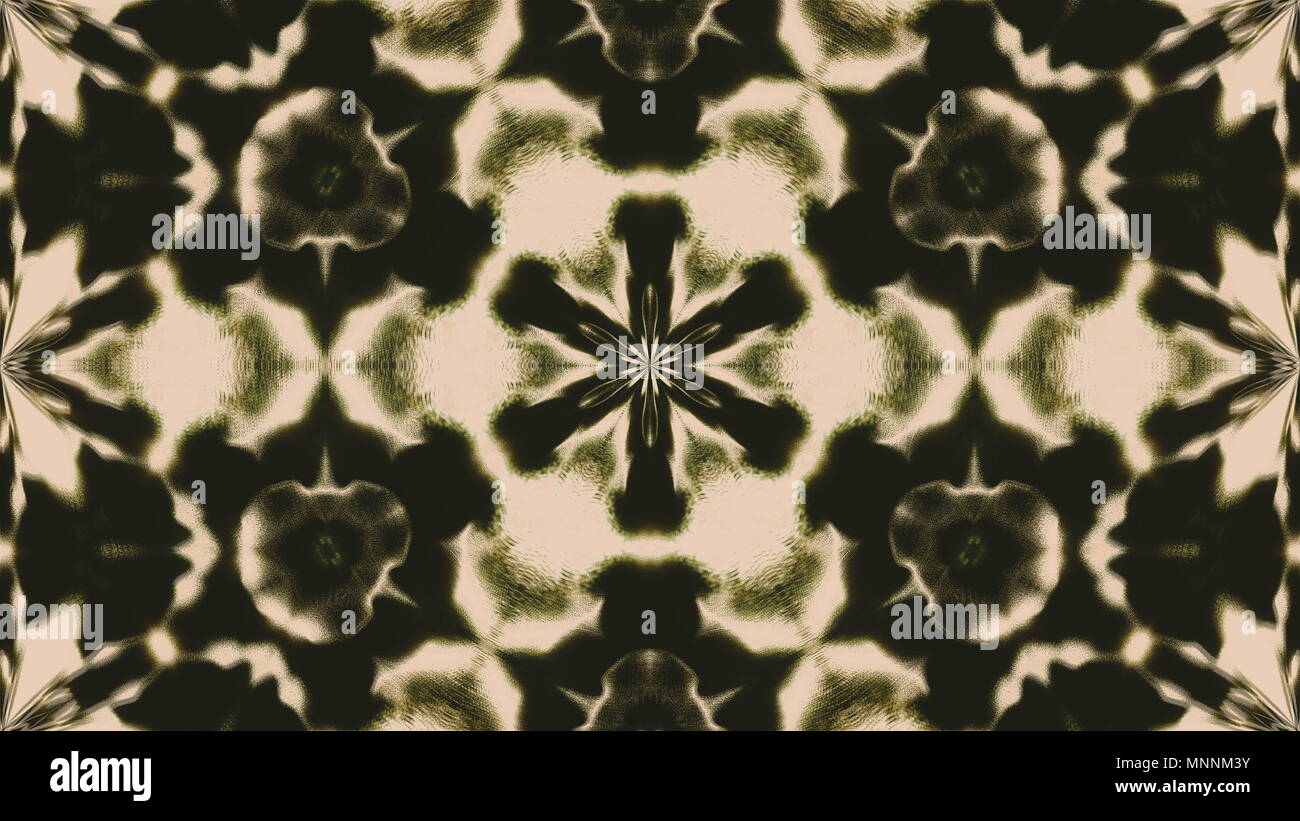 Beautiful abstract symmetry kaleidoscope, 3d rendering backdrop, computer generating Stock Photo ...